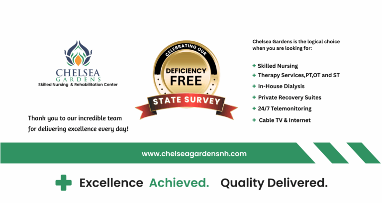 Celebrating Excellence: Chelsea Gardens Achieves a Deficiency-Free ...